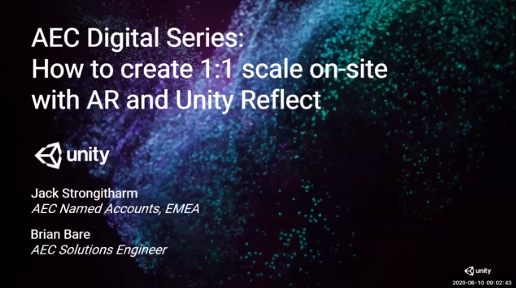 [Webinaire] Avec Unity Reflect, créez un modèle en réalité augmentée à ...