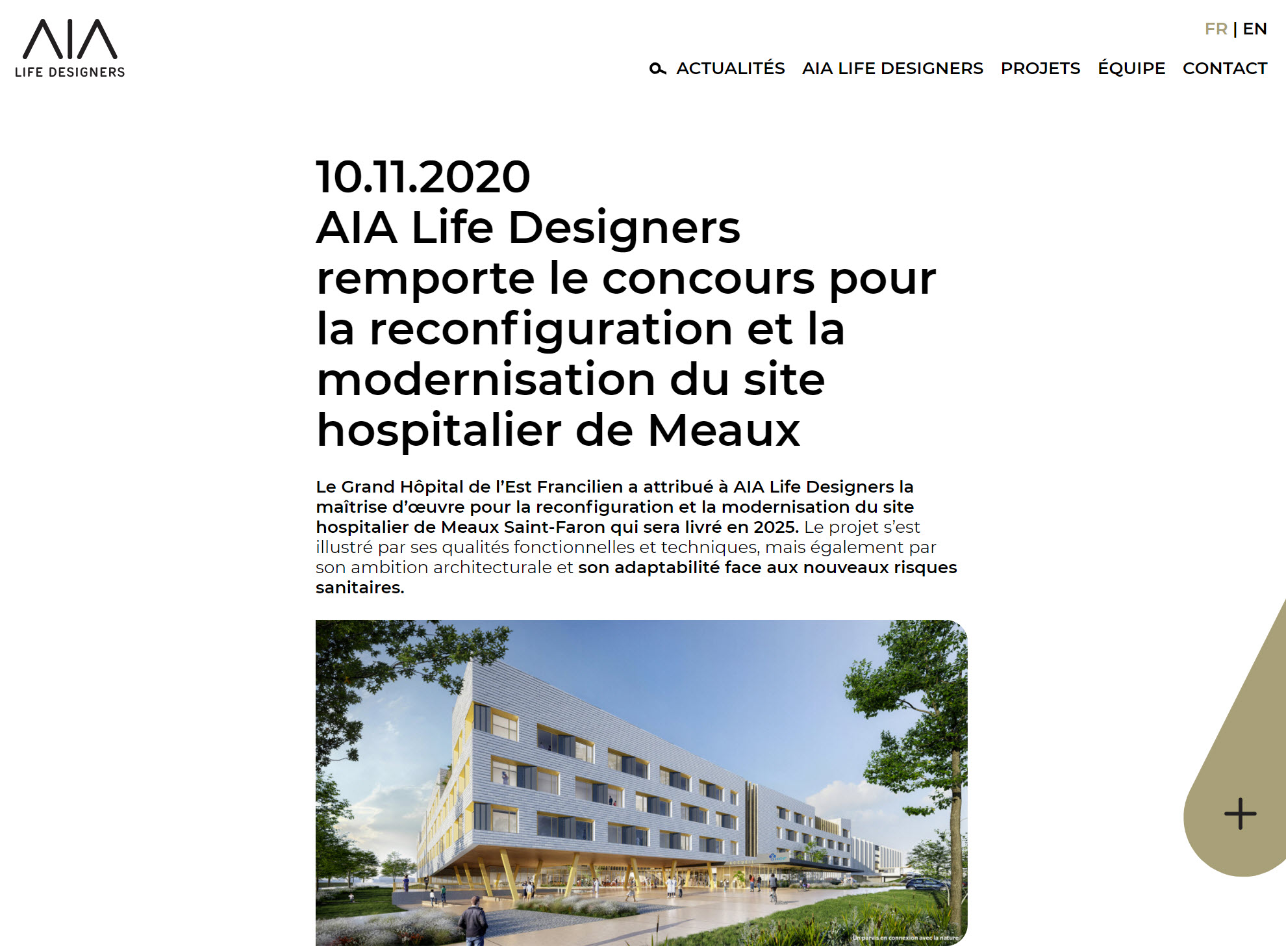AIA Life Designers remporte le concours pour la reconfiguration et la ...