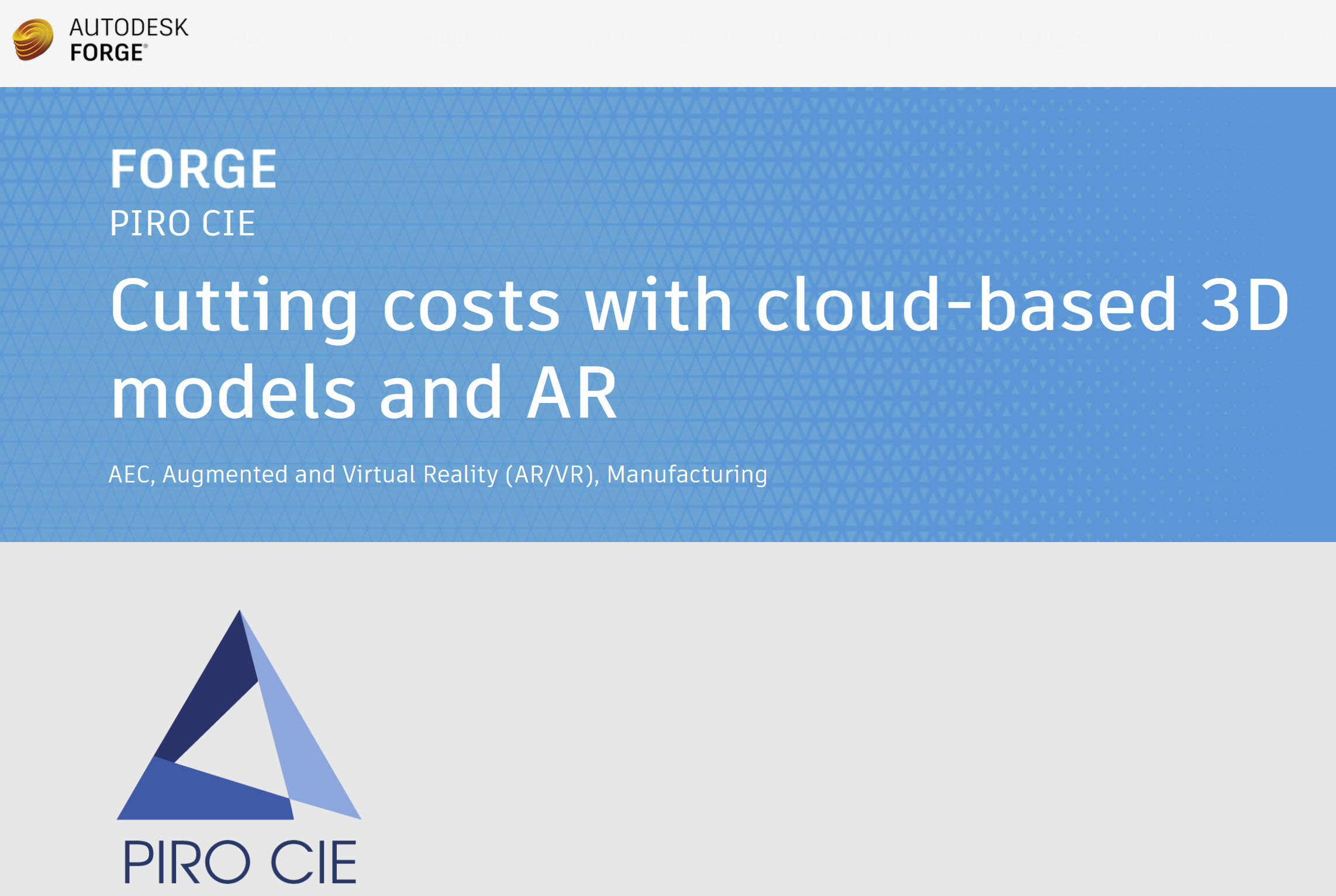 Une application de PIRO CIE, une société Nantaise, permet une réduction des coûts sur le ...